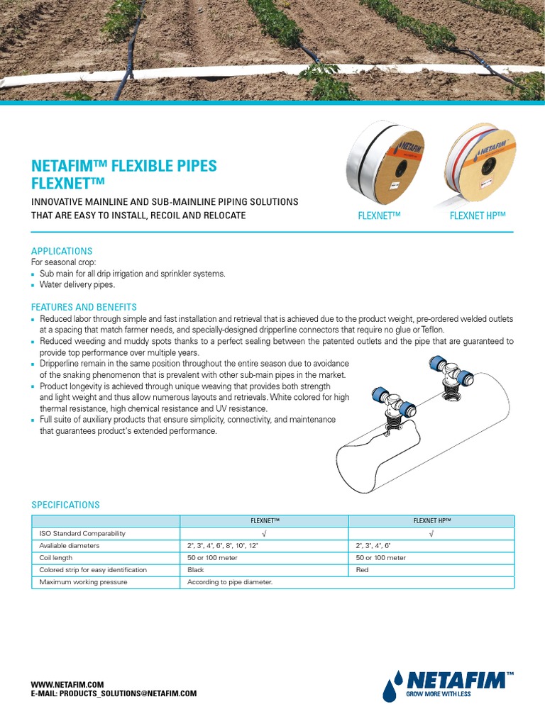 Tuberias Flexibles Flexnet | Download Free PDF | Pipe (Fluid Conveyance ...