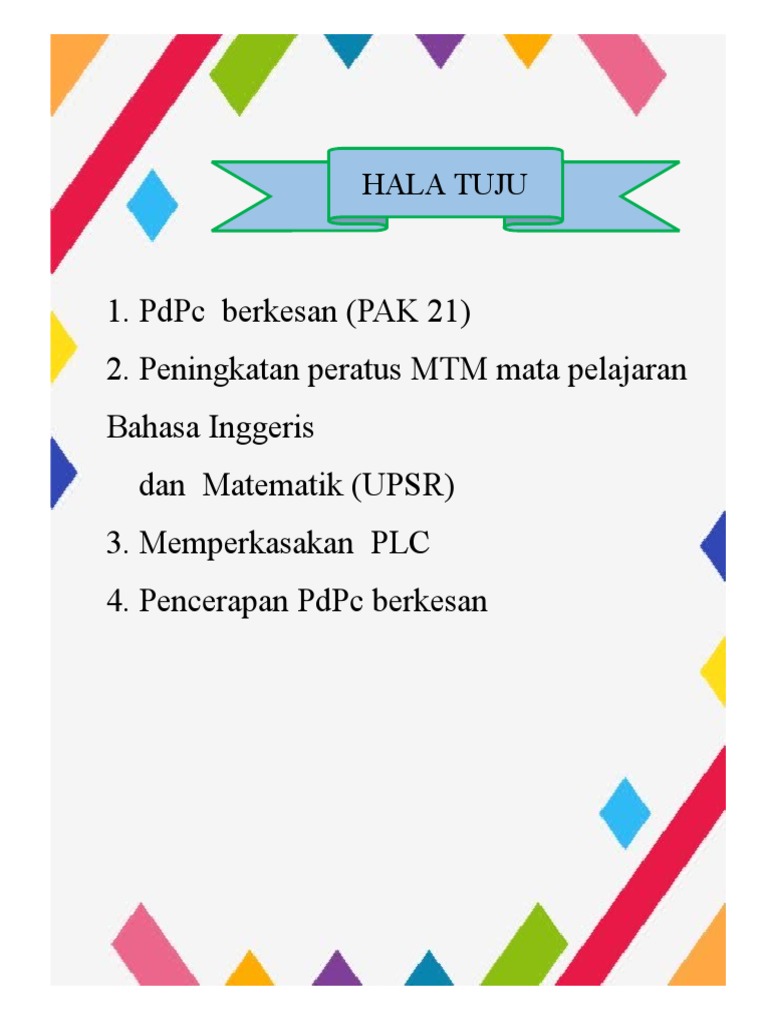 Hala Tuju TS25 Kurikulum | PDF