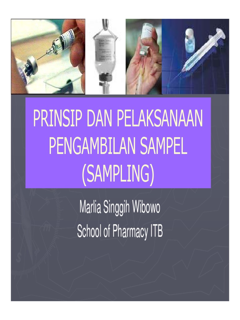 Sampling di Industri Farmasi | PDF