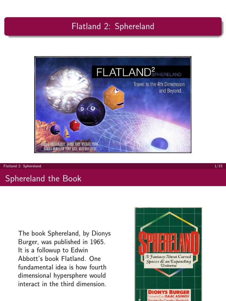 Flatland | PDF | Flatland | Sphere