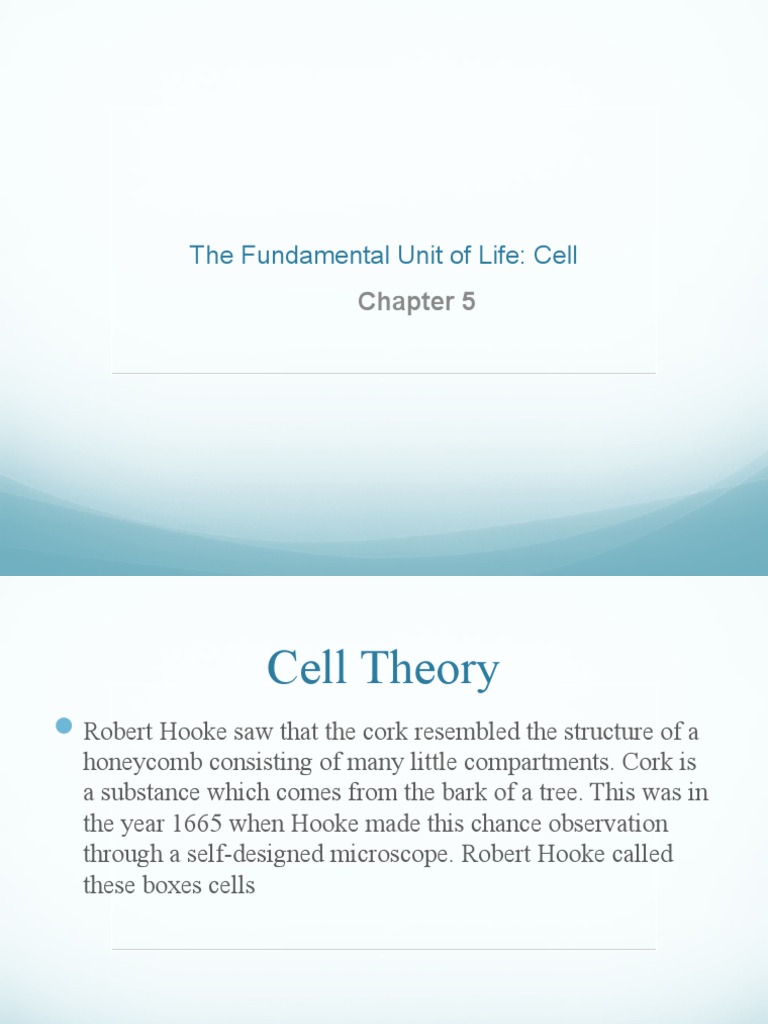 Chapter - 5 Cell - The Fundamental Unit of Life - Class Ix Cbse ...
