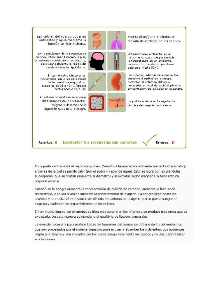 Ejercicios Resueltos Unidad 1 Ciencias de La Salud | PDF