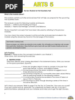 Art Backward Design Exams, Art Pre-Tests | PDF | Printmaking | Sculpture