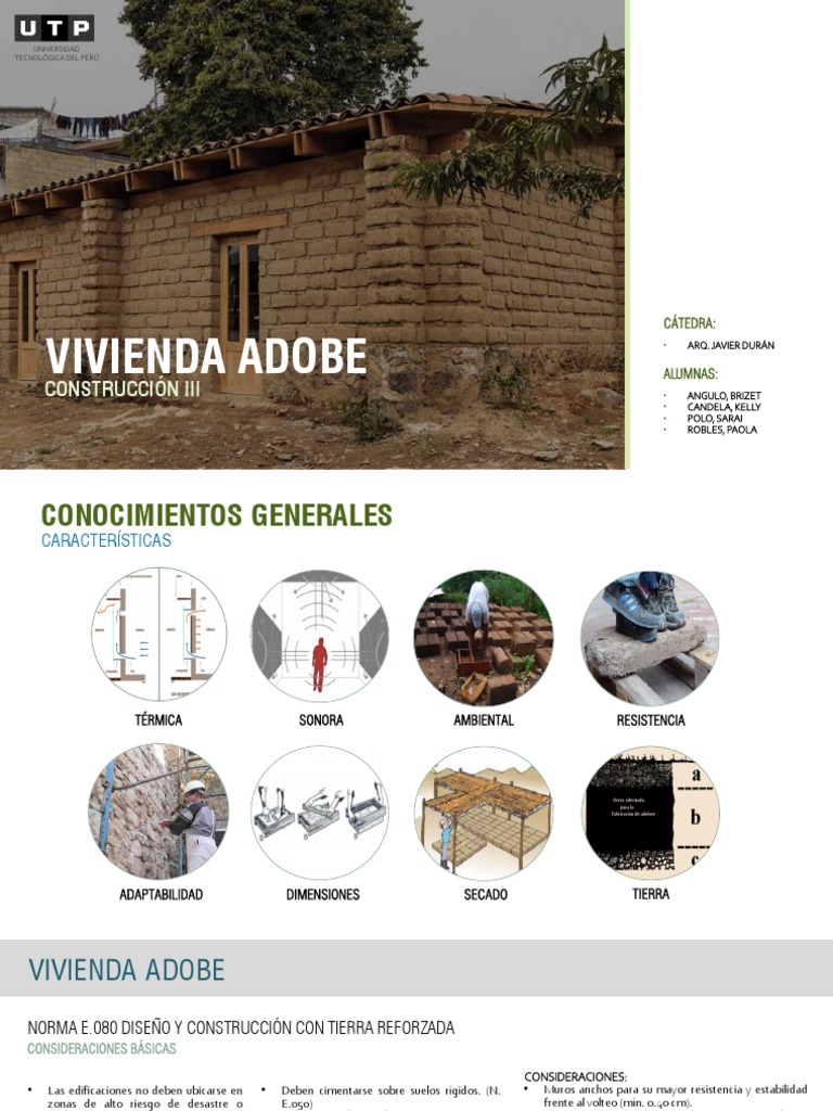 Vivienda Adobe PDF | PDF | Materiales | edificio