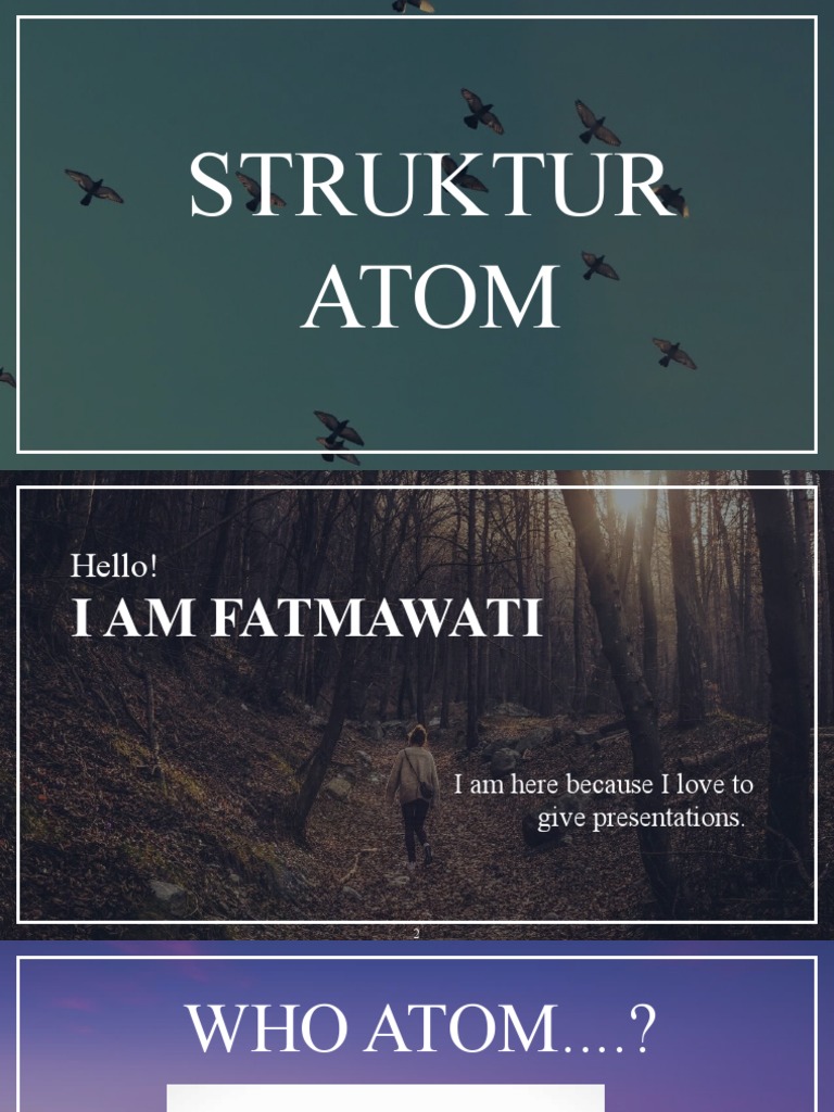 Bahan Ajar Struktur Atom | PDF