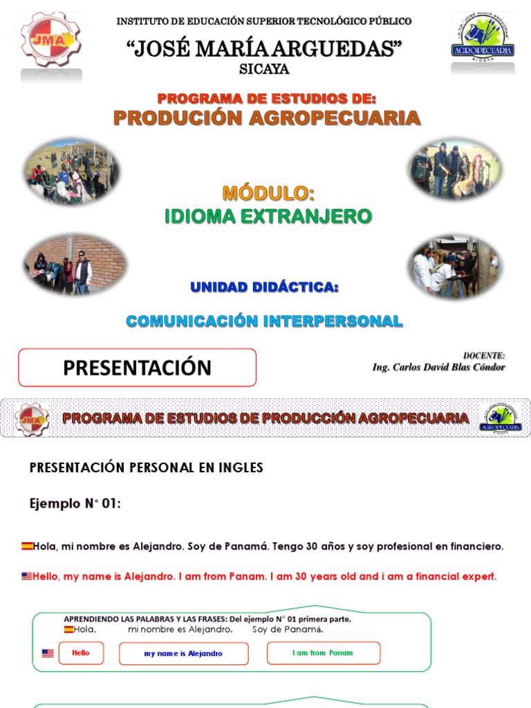 Comunicación Interpersonal (Actividad #01) | PDF
