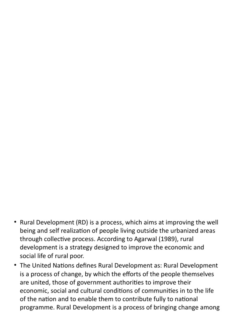 Pre-Independence History of Rural Development | PDF | Rural Poverty ...