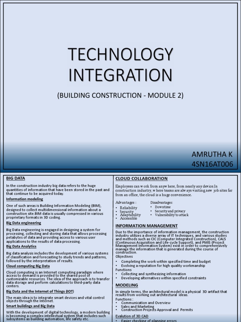 (Building Construction - Module 2) : Amrutha K 4SN16AT006 | PDF | Big ...