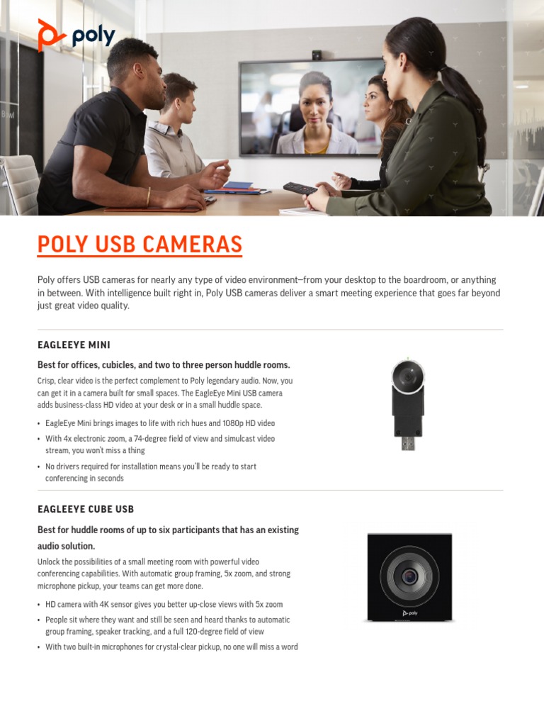 Poly USB Cameras Overview | PDF | Video | Camera