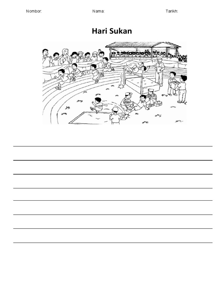 Karangan Hari Sukan | PDF
