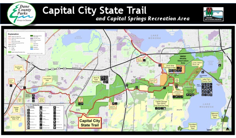 Capital City State Trail: and Capital Springs Recreation Area | PDF