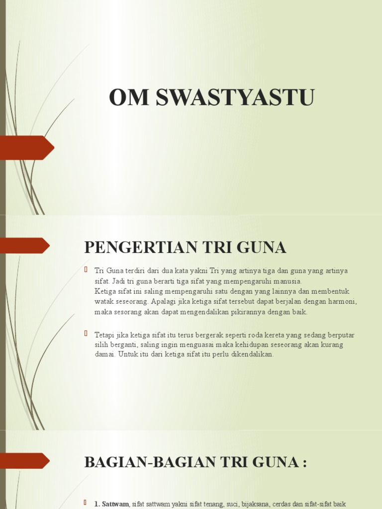 Tri Guna | PDF