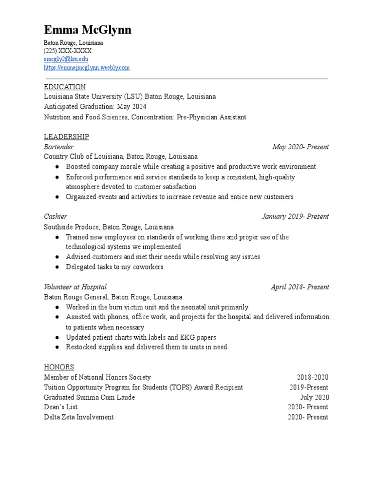 PDP Resume | PDF