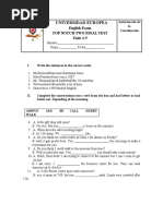 Cambridge General English Test Guide | PDF