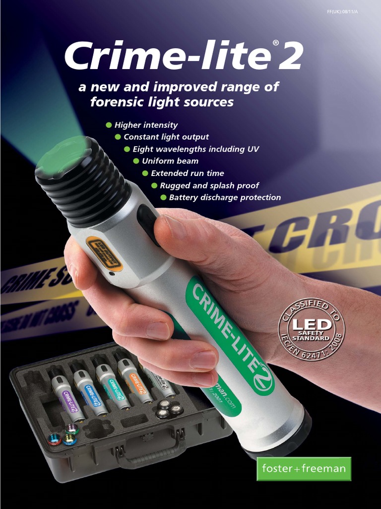 Crime-Lite 2: A New and Improved Range of Forensic Light Sources | PDF ...