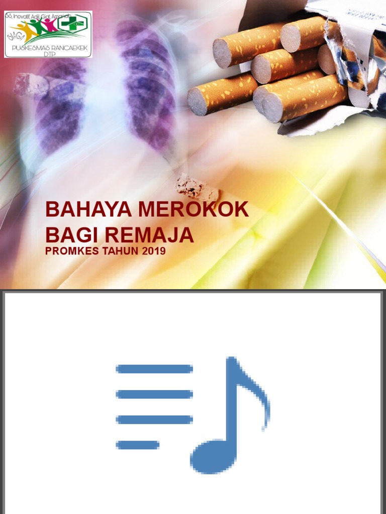 Bahaya Merokok bagi Remaja di Sekolah | PDF