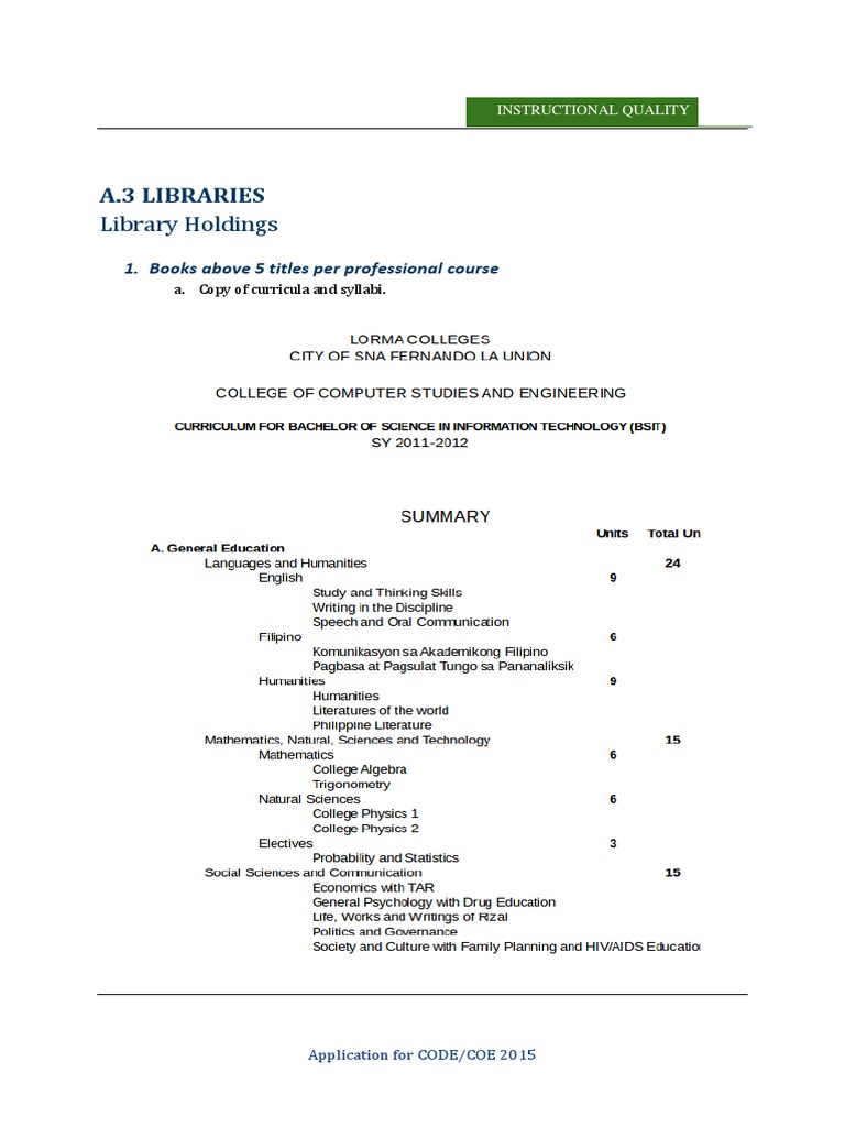 Library Holdings and Books for Instructional Quality | PDF | Computer ...