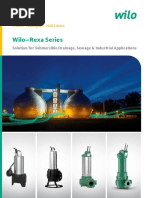 Wilo-EMU FA Submersible Pump Catalogue | PDF | Sewage Treatment | Pump