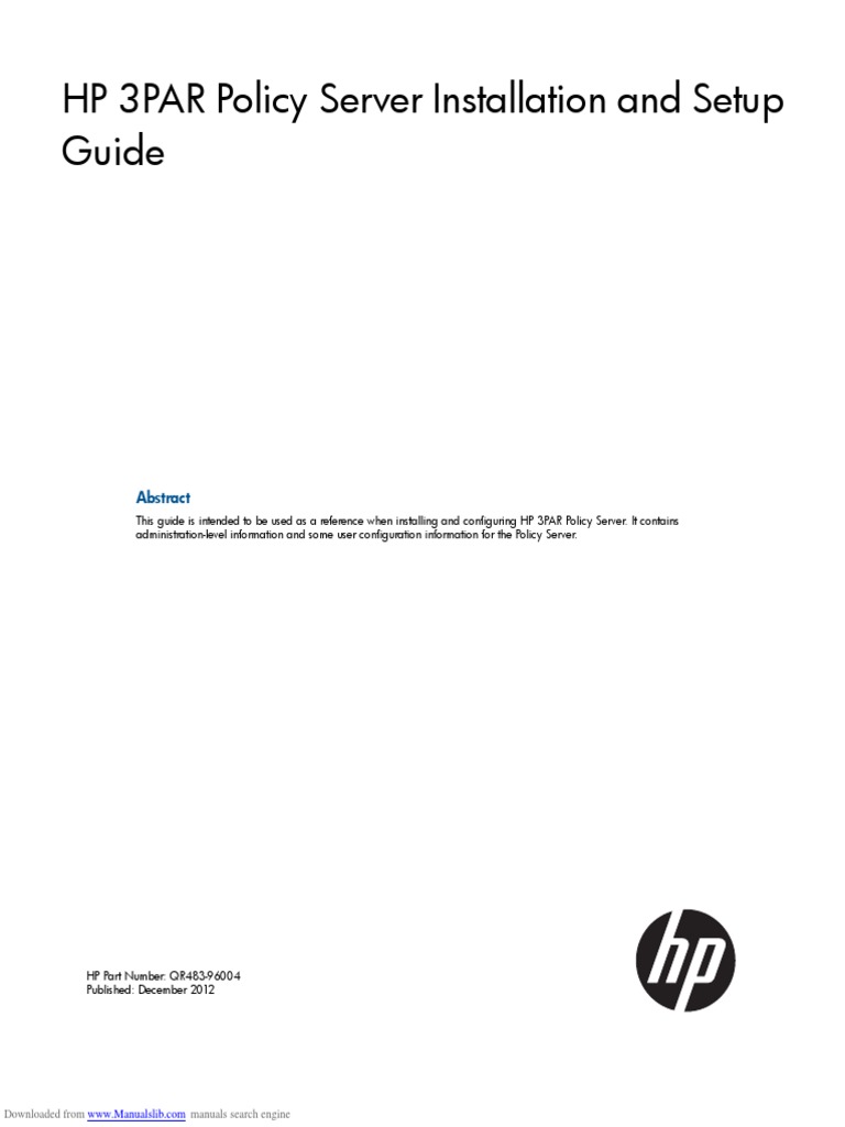 3par - Storeserv - 7200 - Installation and Setup PDF | PDF | Transport ...