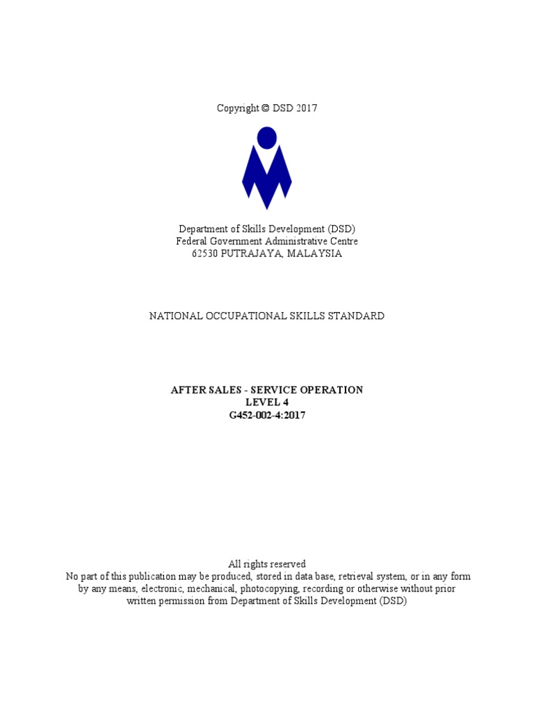 G452-002-4-2017 After Sales - Service Operation | PDF | Clutch ...