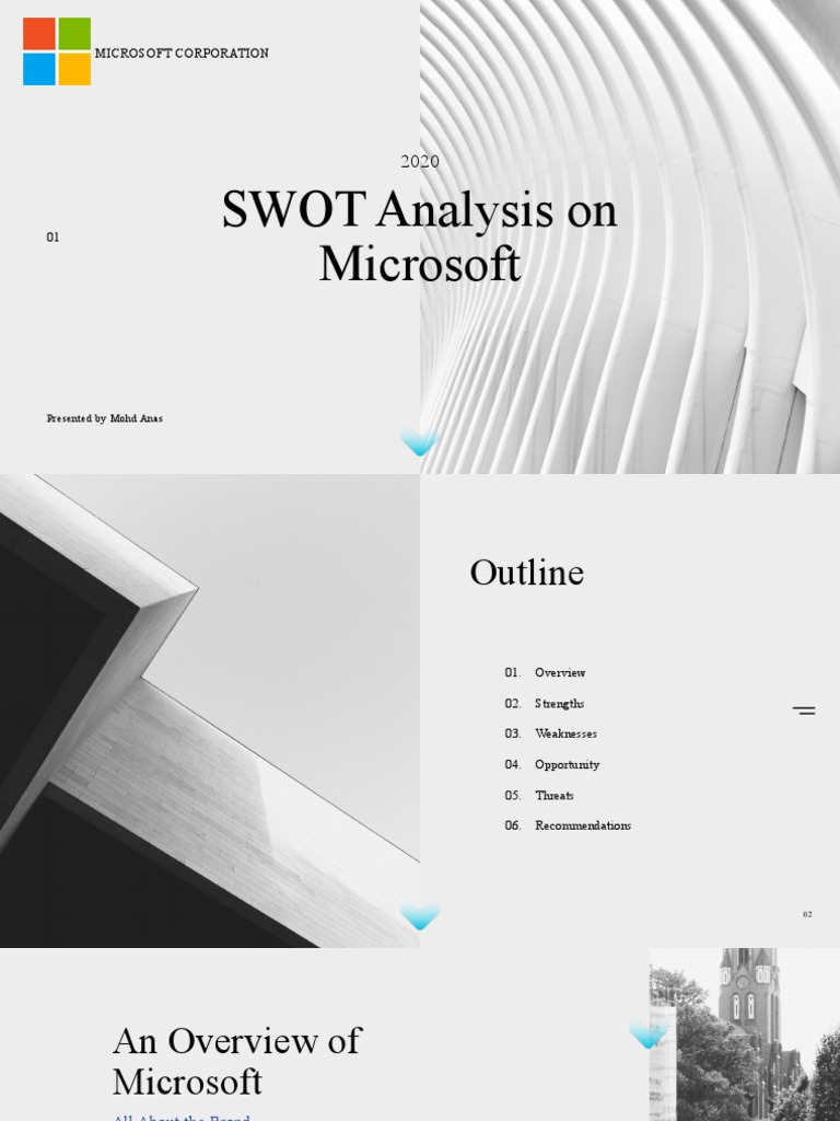 Microsoft SWOT Analysis | PDF | Microsoft | Computing