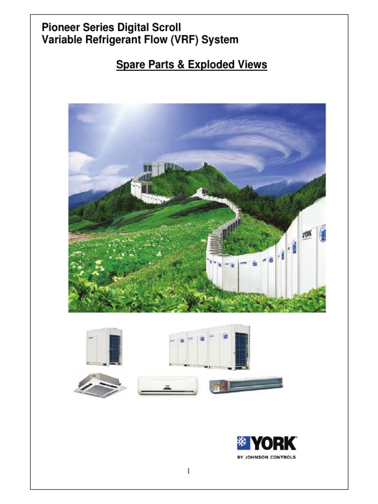 Pioneer Series Digital Scroll Variable Refrigerant Flow (VRF) System ...