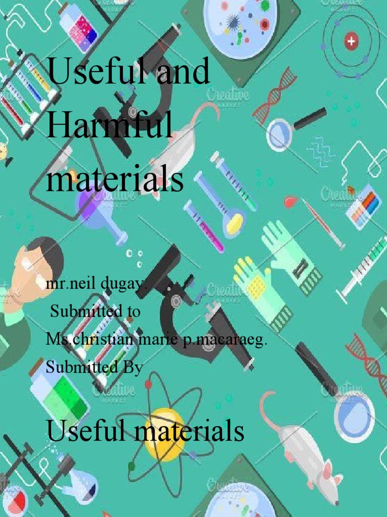 Useful vs. Harmful Materials Explained | PDF | Greenhouse Gas | Pollution