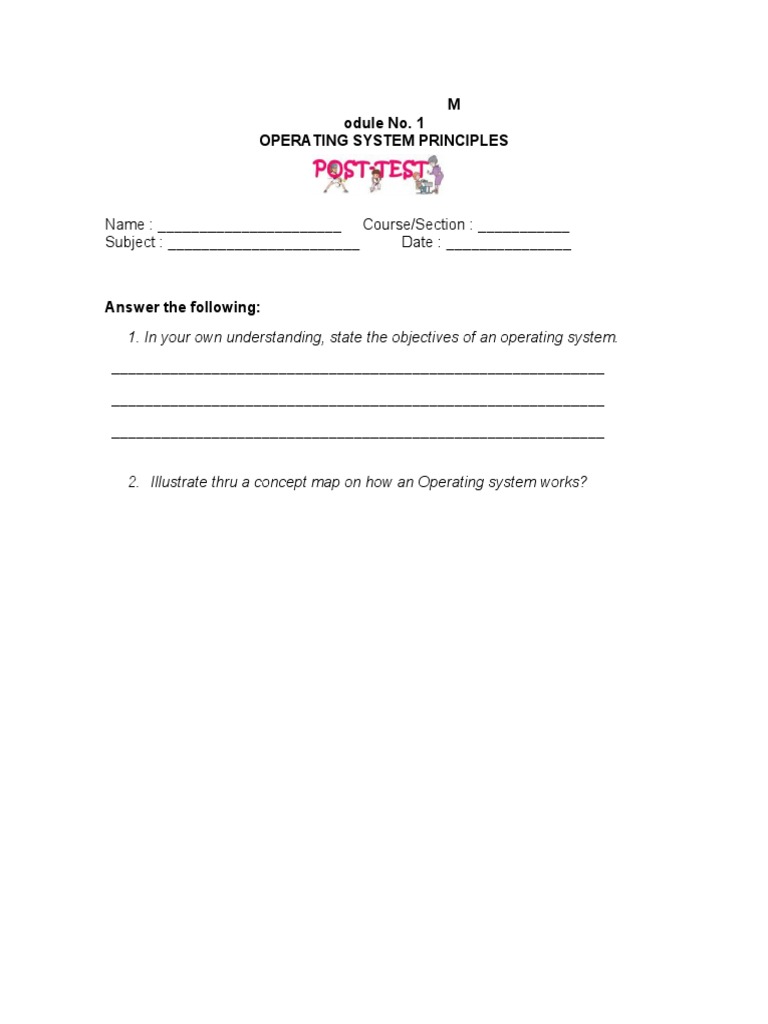 Operating System Module 1 | PDF