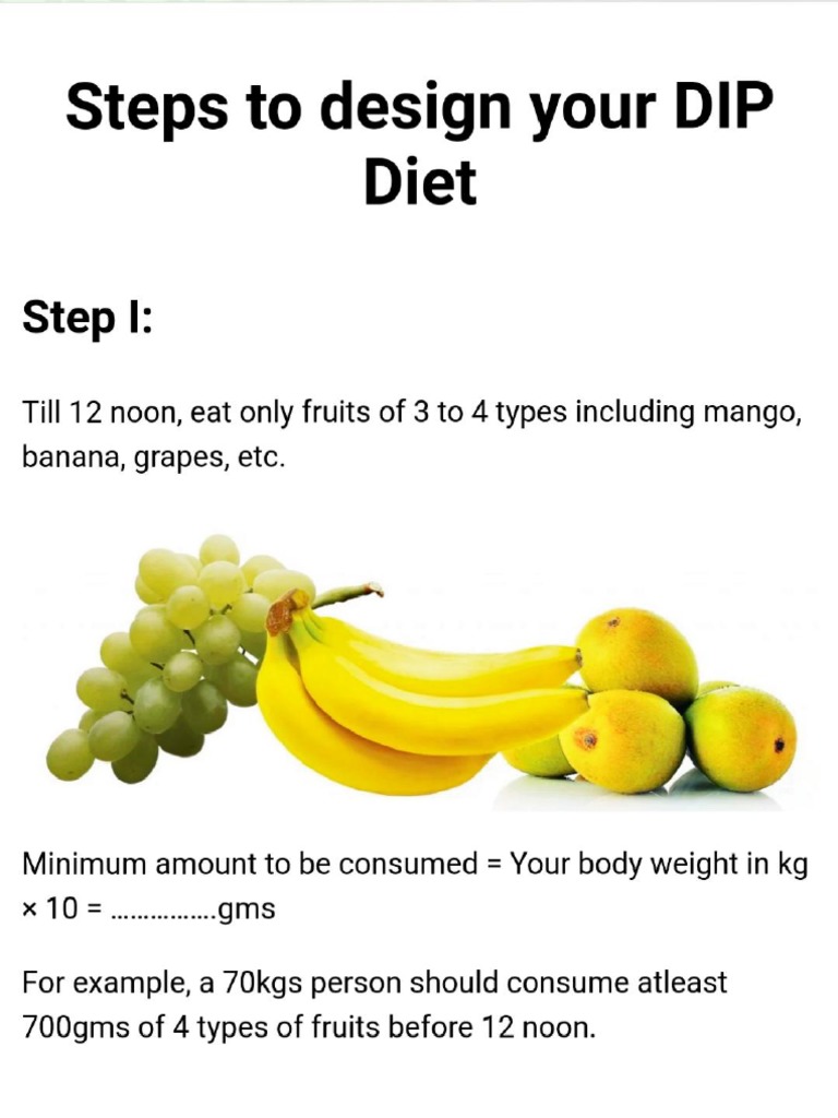 Dip Diet | PDF