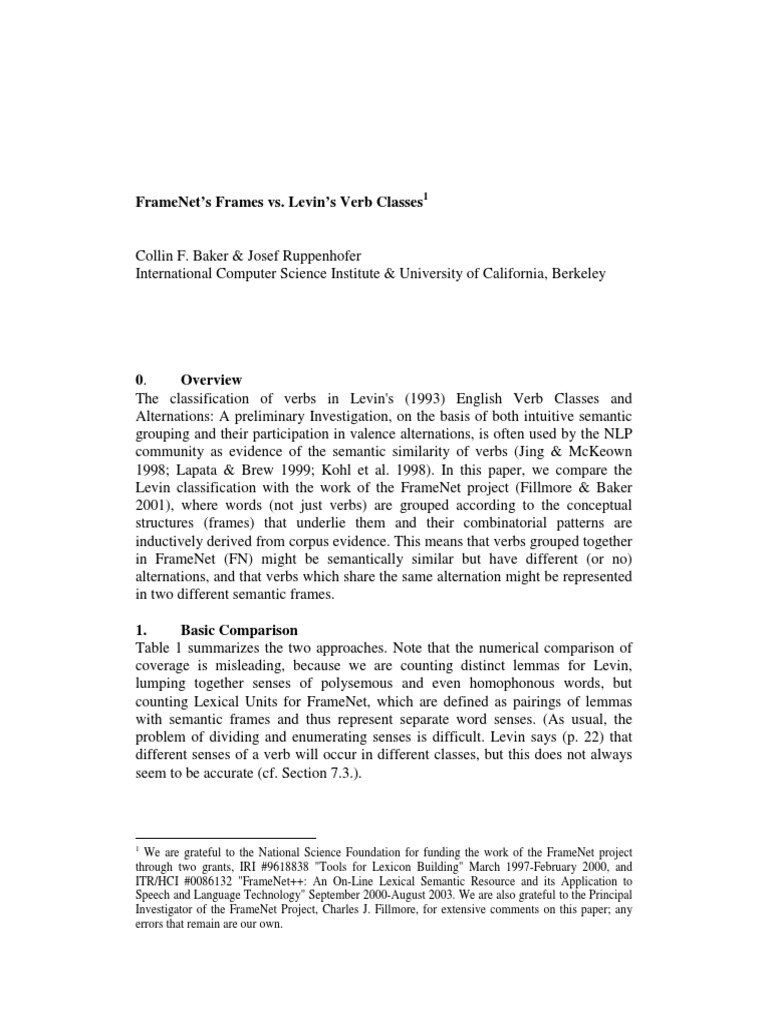 Frame PDF | PDF | Lexical Semantics | Semantics