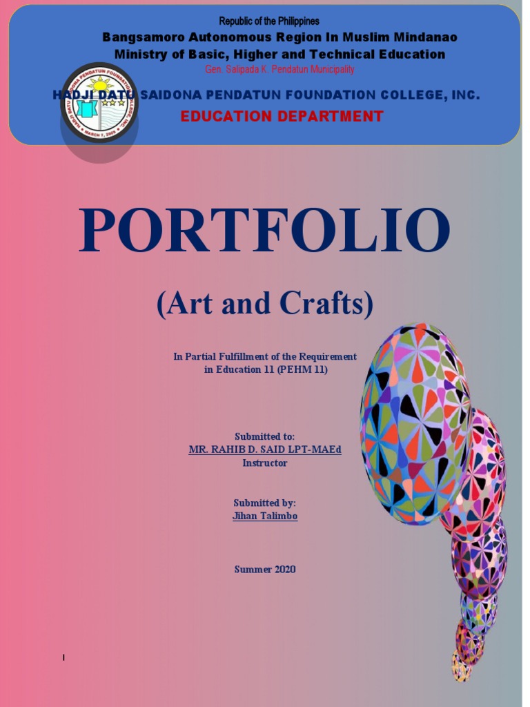 Portfolio: (Art and Crafts) | PDF | Printmaking | Paper