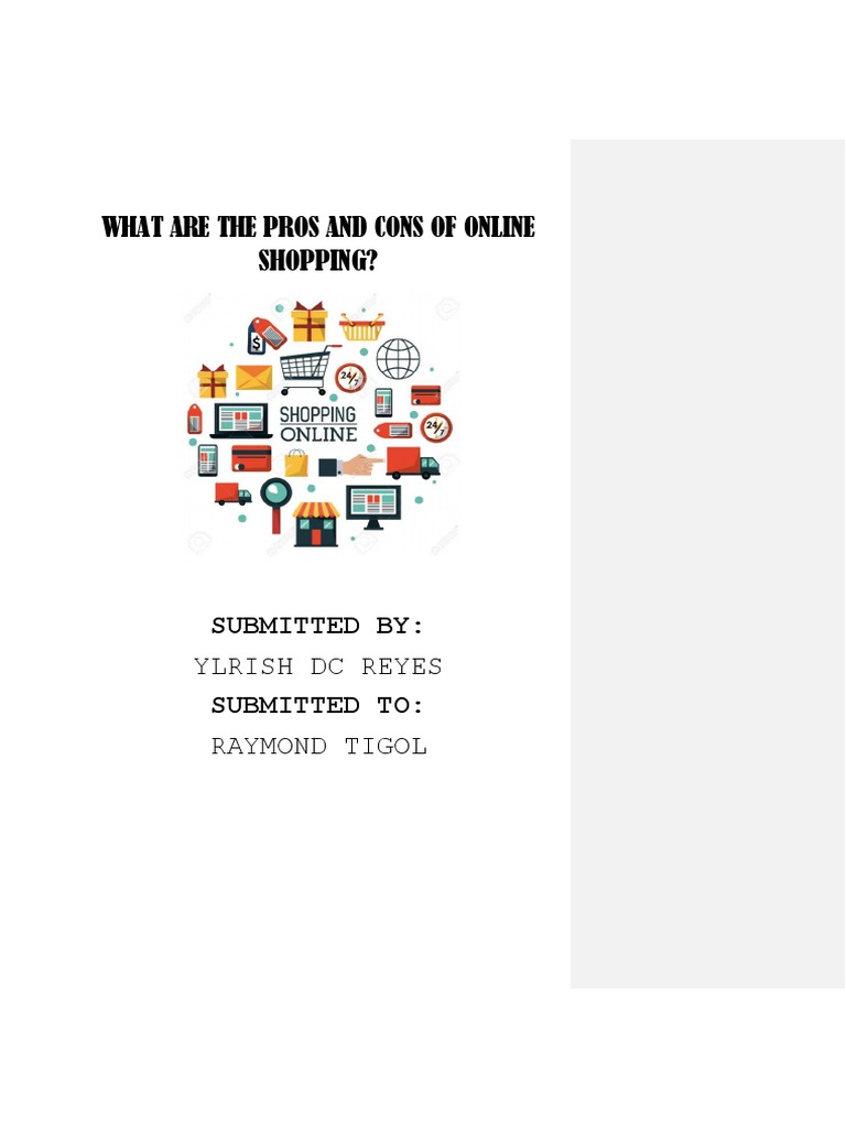 What Are The Pros and Cons of Online Shopping?: Submitted By: Submitted ...