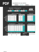 Plantilla Excel Gestion de Propinas | PDF