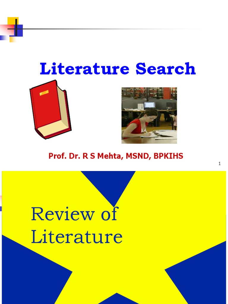 08 - Literature Search Using Internet | PDF | Pub Med | Information Science