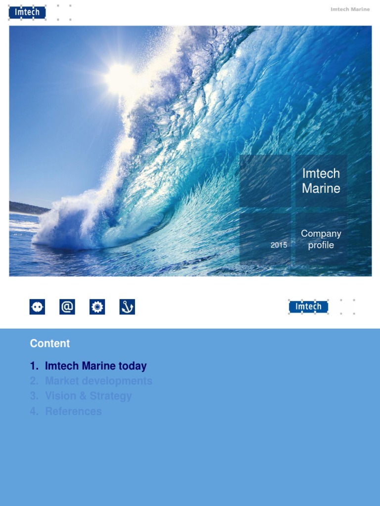 02 Company Profile Imtech Marine | PDF | Ships | Innovation