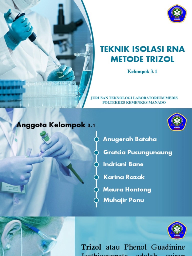 Metode Isolasi RNA Menggunakan Teknik Trizol | PDF
