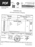 Harness Certificate PDF | PDF