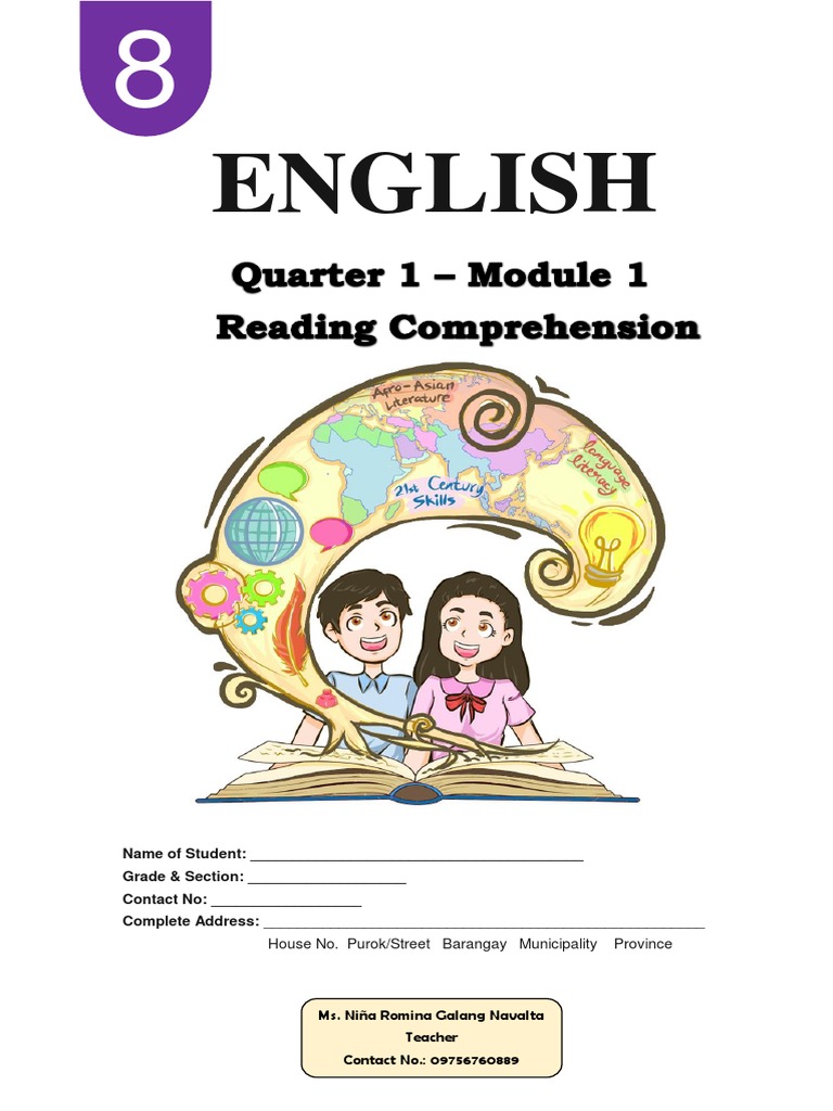 English 8 Lesson 1 & 2 PDF | PDF | Speed Reading | Potato