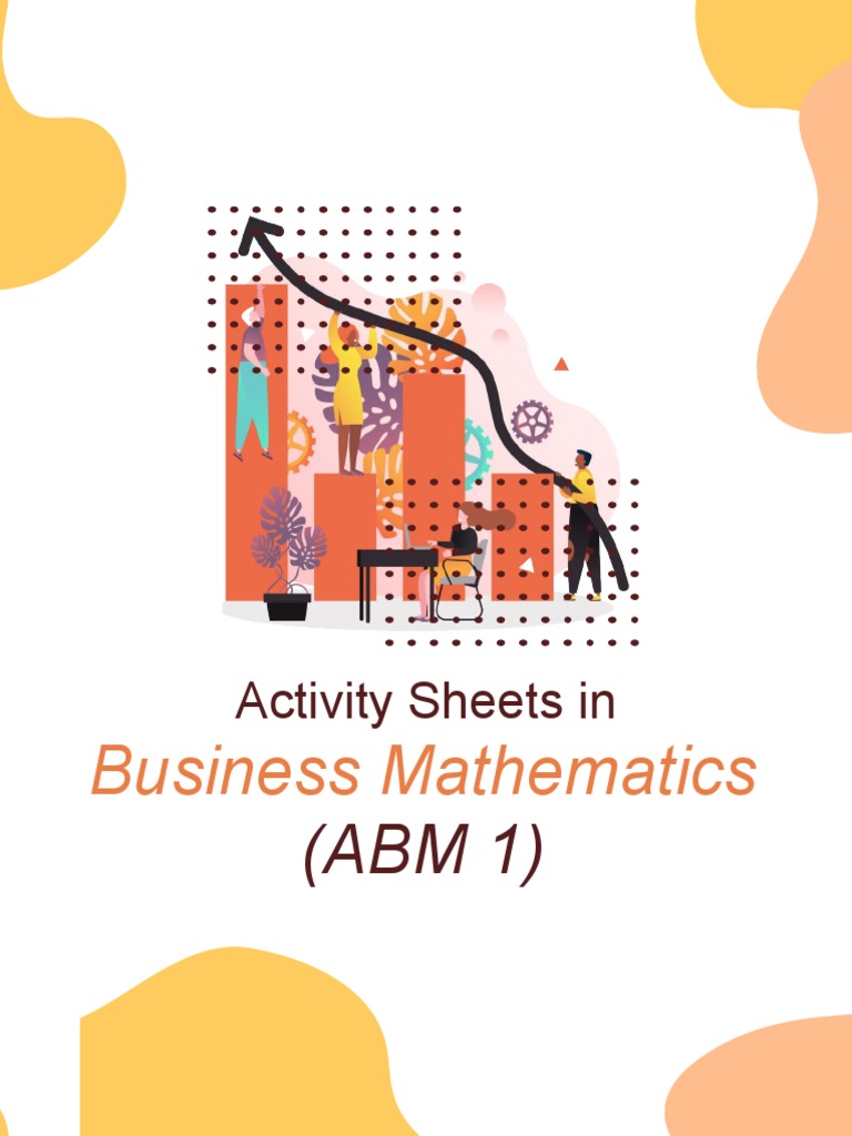 Business Math Activity Sheets | PDF | Teaching Mathematics | Cognition