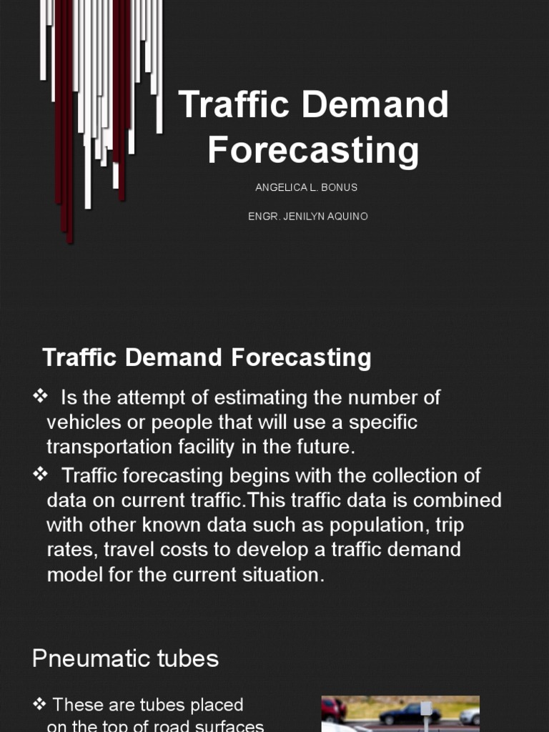 Traffic Demand Forecasting Models Explained | PDF | Traffic | Transport