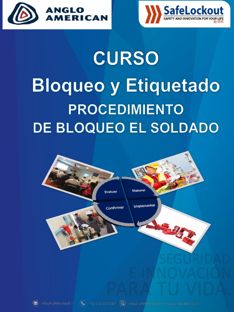Curso de Seguridad LOTO: Bloqueo y Etiquetado | PDF | Calibración ...