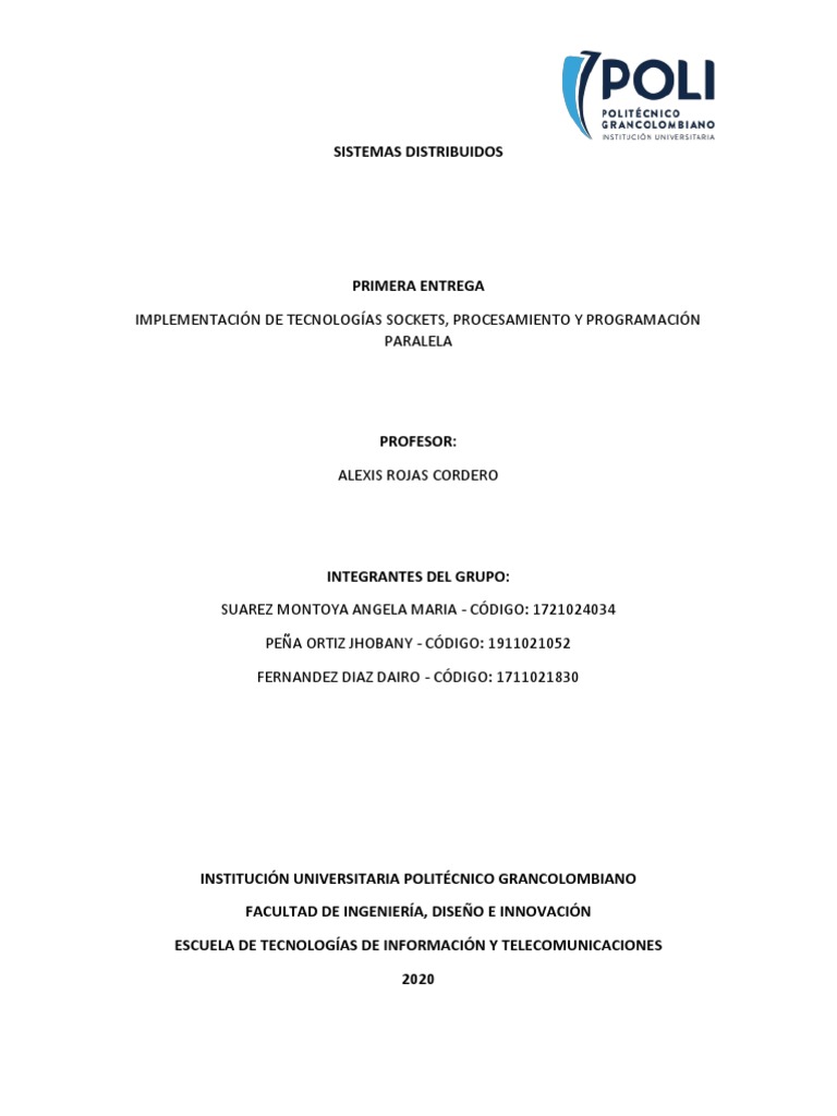 Implementación de Sockets en Java | PDF | Zócalo de red | Protocolo de Control de Transmisión