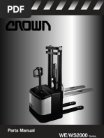 Crown RC3000 | PDF | Elevator | Forklift