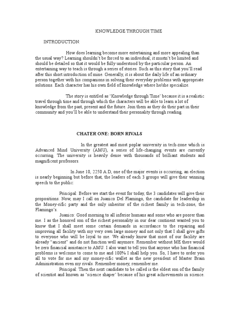 In The Greatest and Most Poplar University in Tech-Zone Which Is | PDF