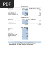 Aircraft Operating Cost Worksheet: Mason R. Holland JR | PDF ...