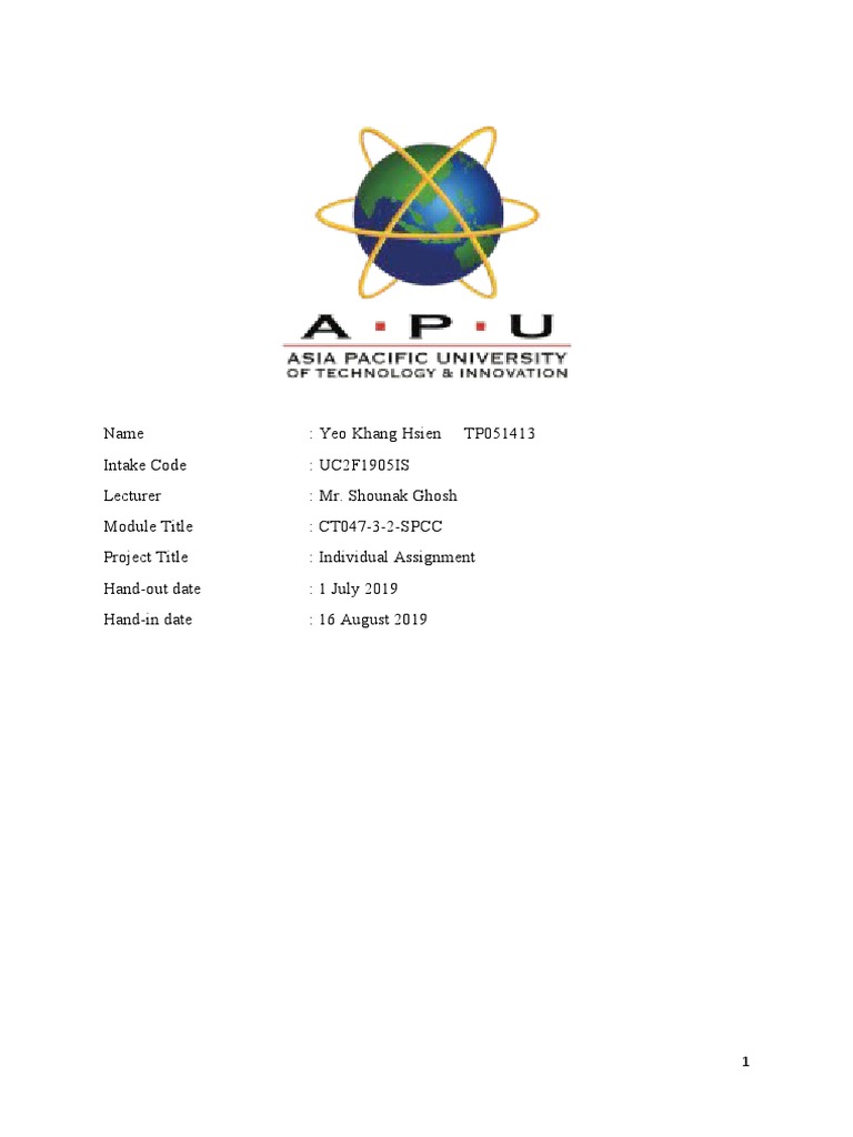 SPCC Assignment Documentation | PDF | Transmission Control Protocol | Internet Protocol Suite