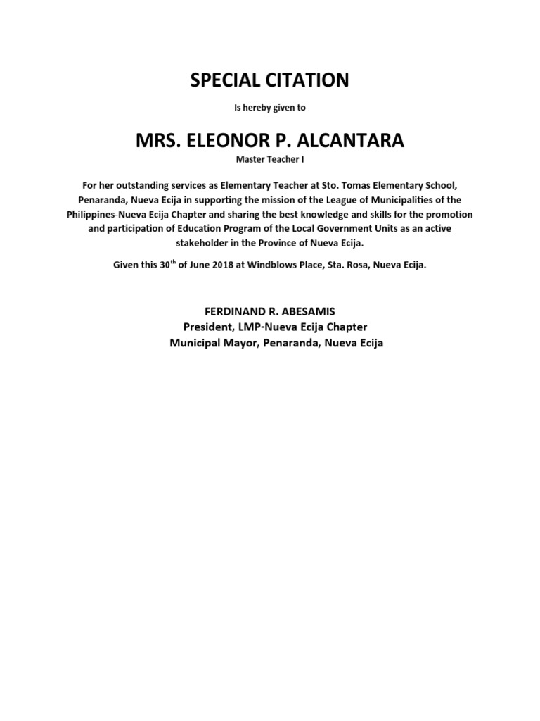 Outstanding Employee Award | PDF