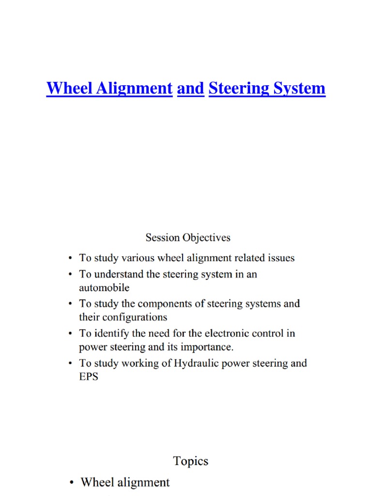 Steering PDF | Download Free PDF | Steering | Gear