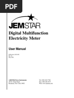 JEMStar II - High Accuracy Revenue Meter - Data Sheet - R.11-2023 | PDF ...