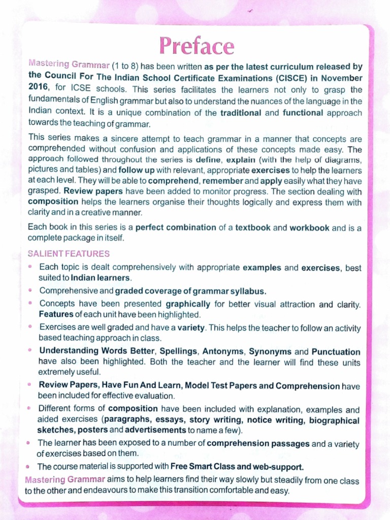 Preface: Teaching | PDF | Question | Subject (Grammar)